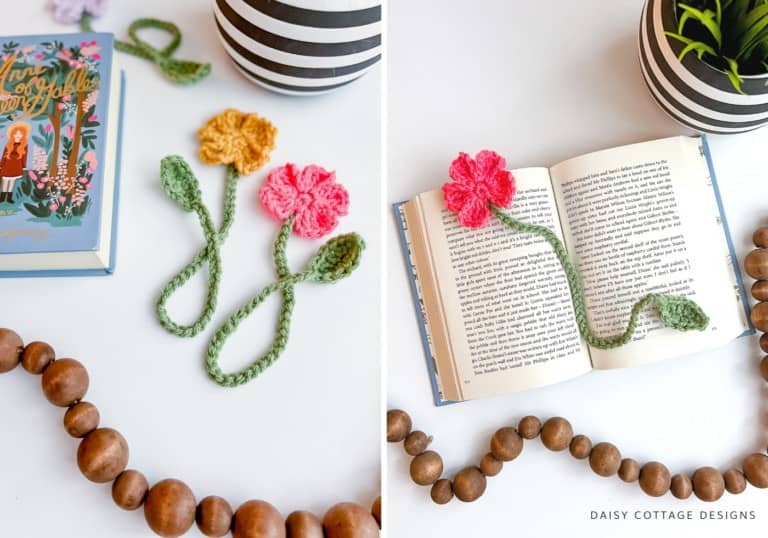 Free Crochet Pattern {Dainty Daisy Bookmark}