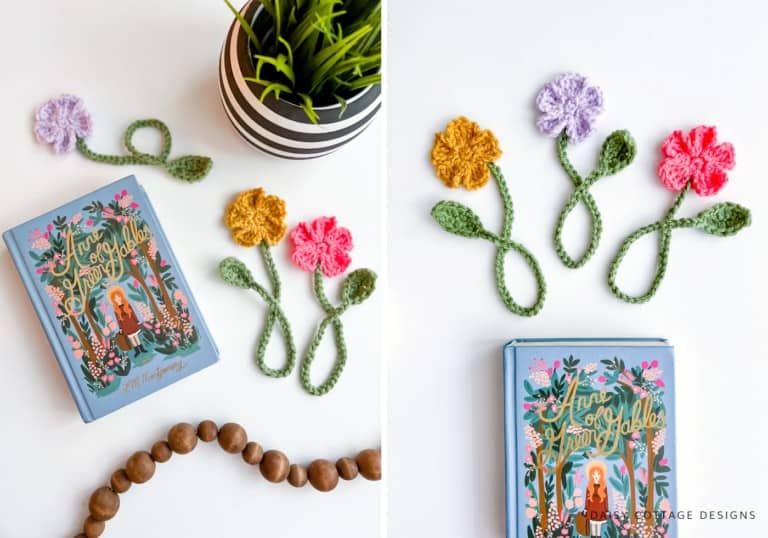 Free Crochet Pattern {Dainty Daisy Bookmark}