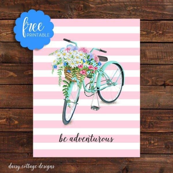 Free Wall Printable: Adventure Awaits