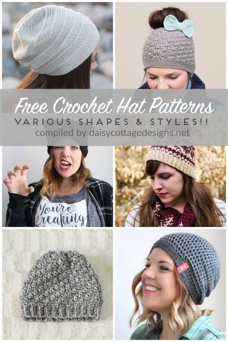 Free Crochet Hat Patterns