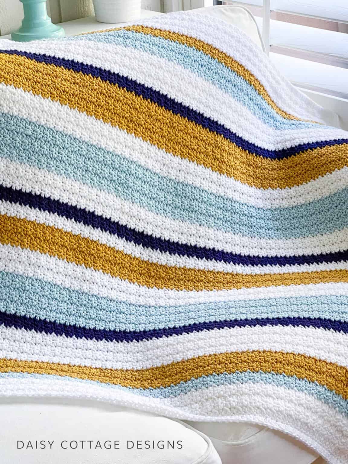 Modern Crochet Blanket Pattern