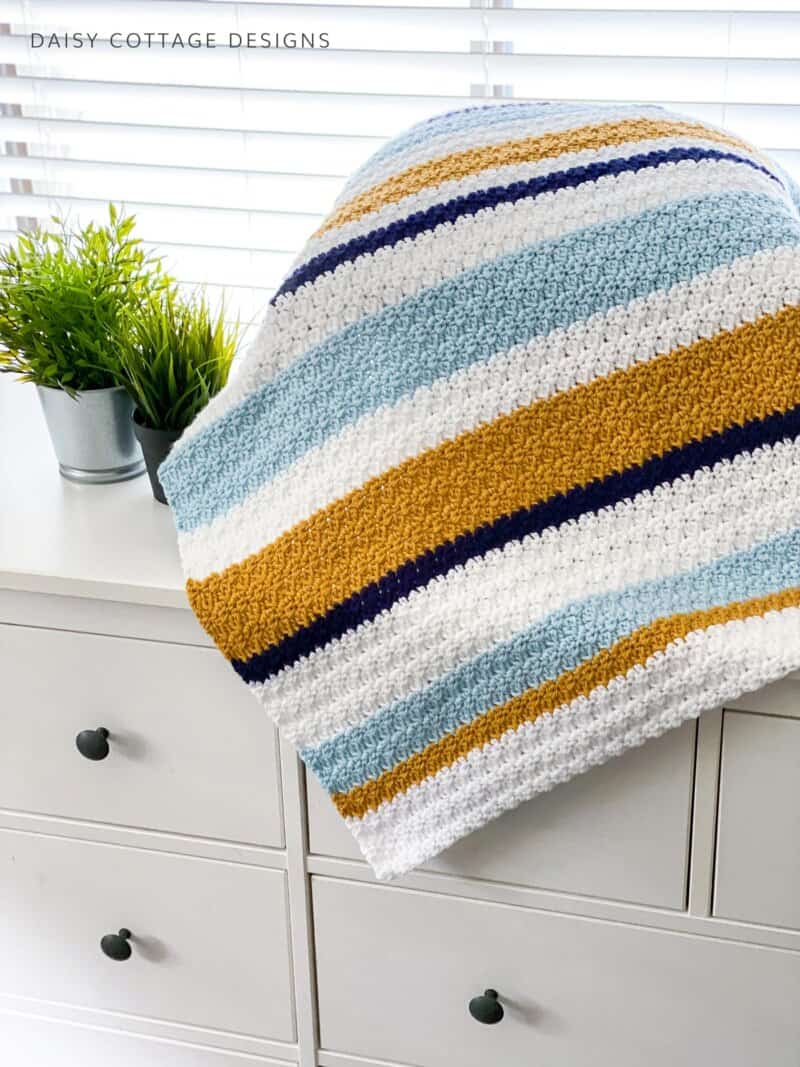 Modern Crochet Blanket Pattern