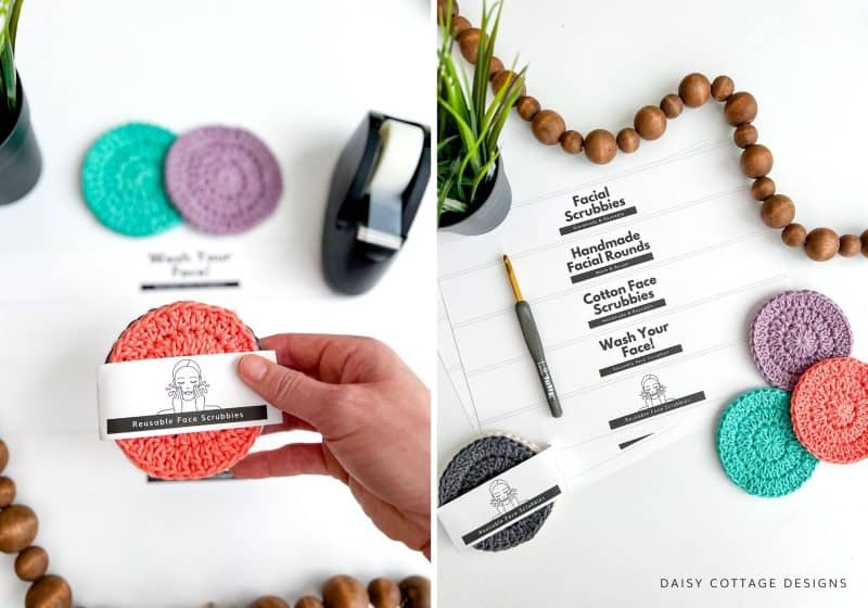 Printable Crochet Labels