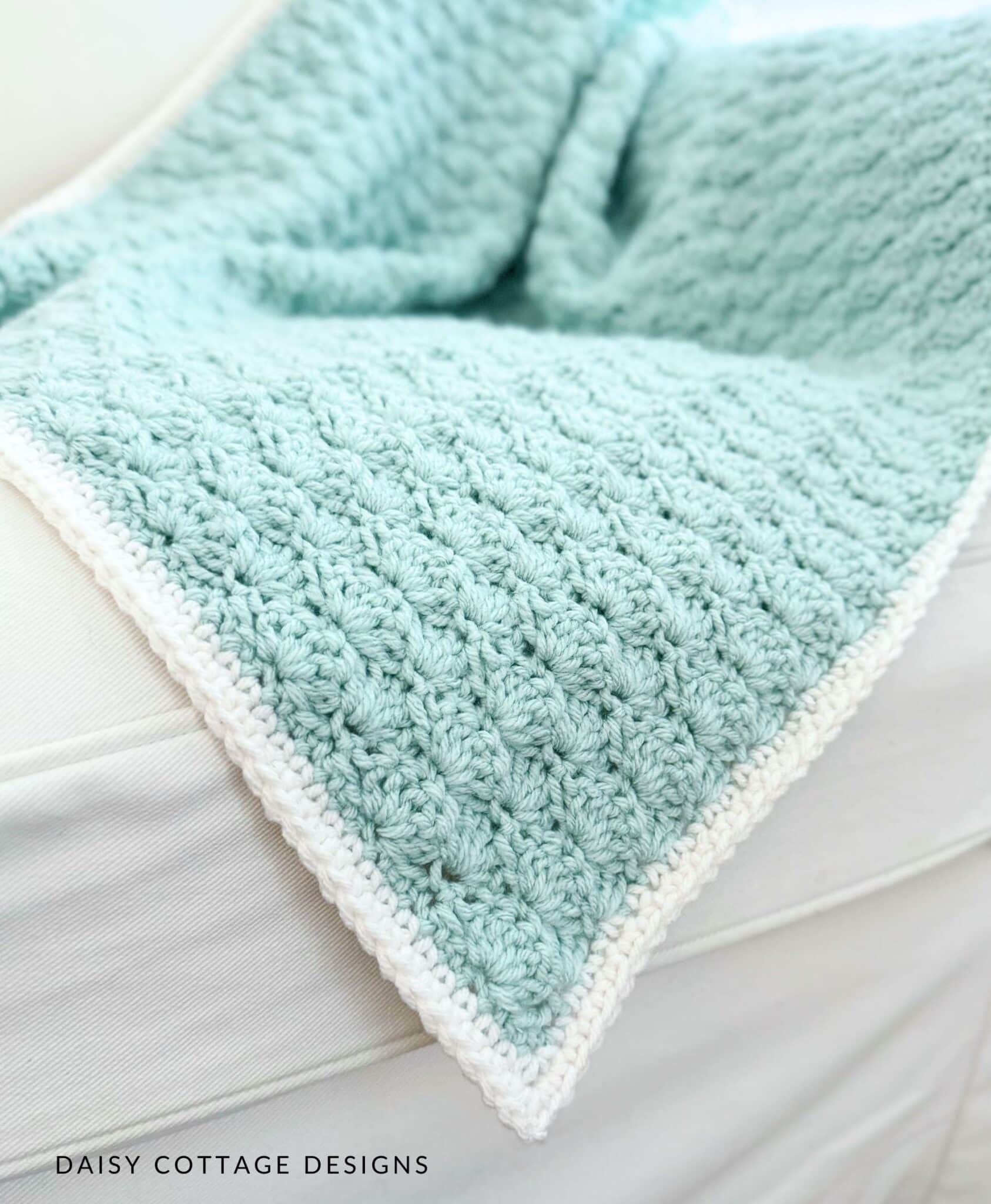 How to Make a Shell Stitch Crochet Blanket - with Video!