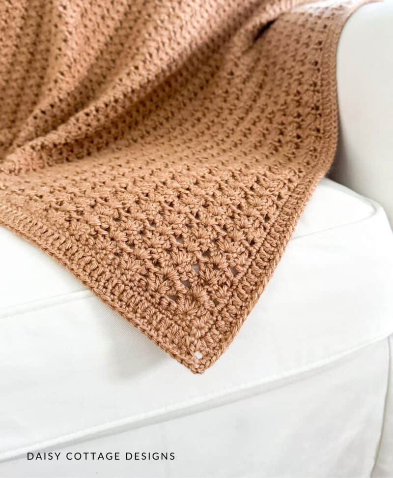 Iris Stitch Crochet Afghan Pattern