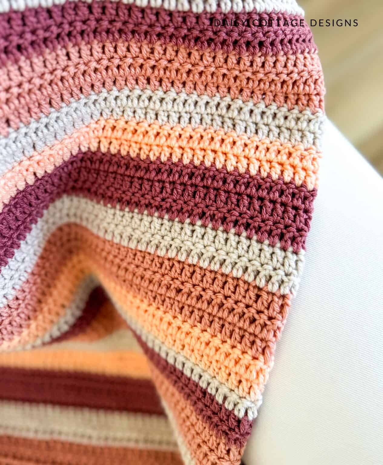 Simple Blanket Crochet Pattern - Beginner-Friendly!