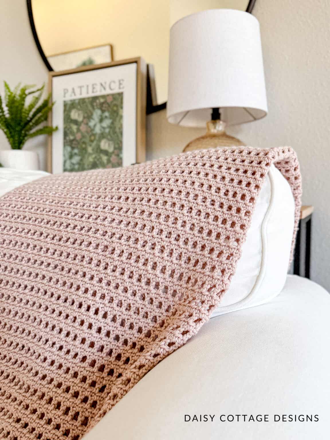 Lacy Blanket Crochet Pattern - Easy to Make!