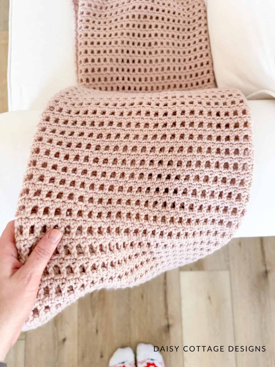 Lacy Blanket Crochet Pattern - Easy to Make!