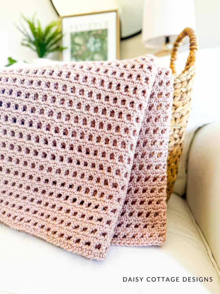 Lacy Blanket Crochet Pattern - Easy to Make!