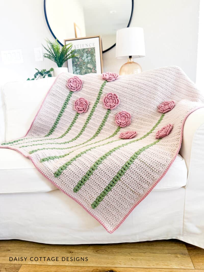The Perfect Flower Blanket Crochet Pattern