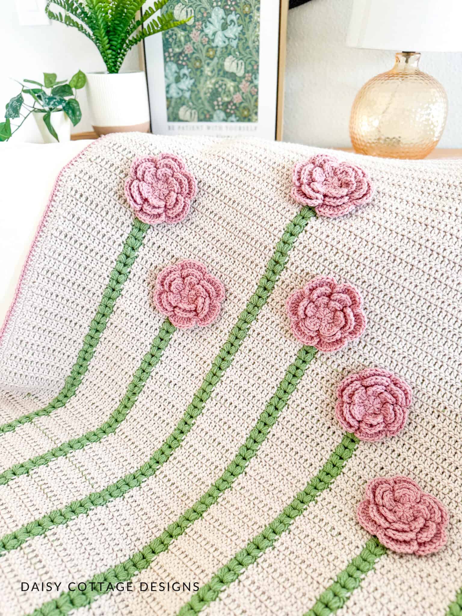 The Perfect Flower Blanket Crochet Pattern