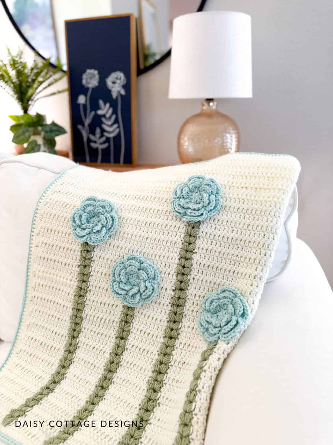 The Perfect Flower Blanket Crochet Pattern