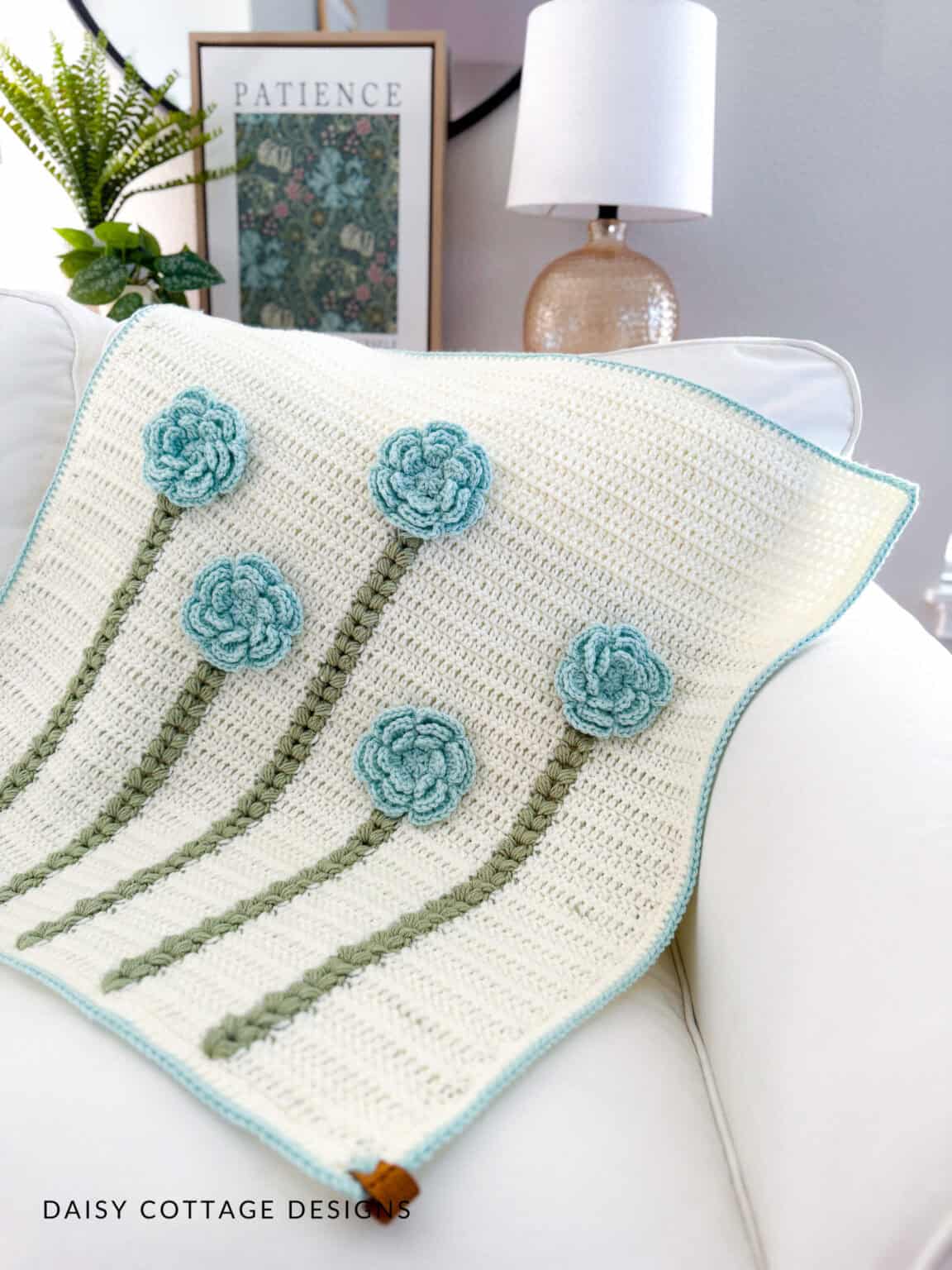 The Perfect Flower Blanket Crochet Pattern