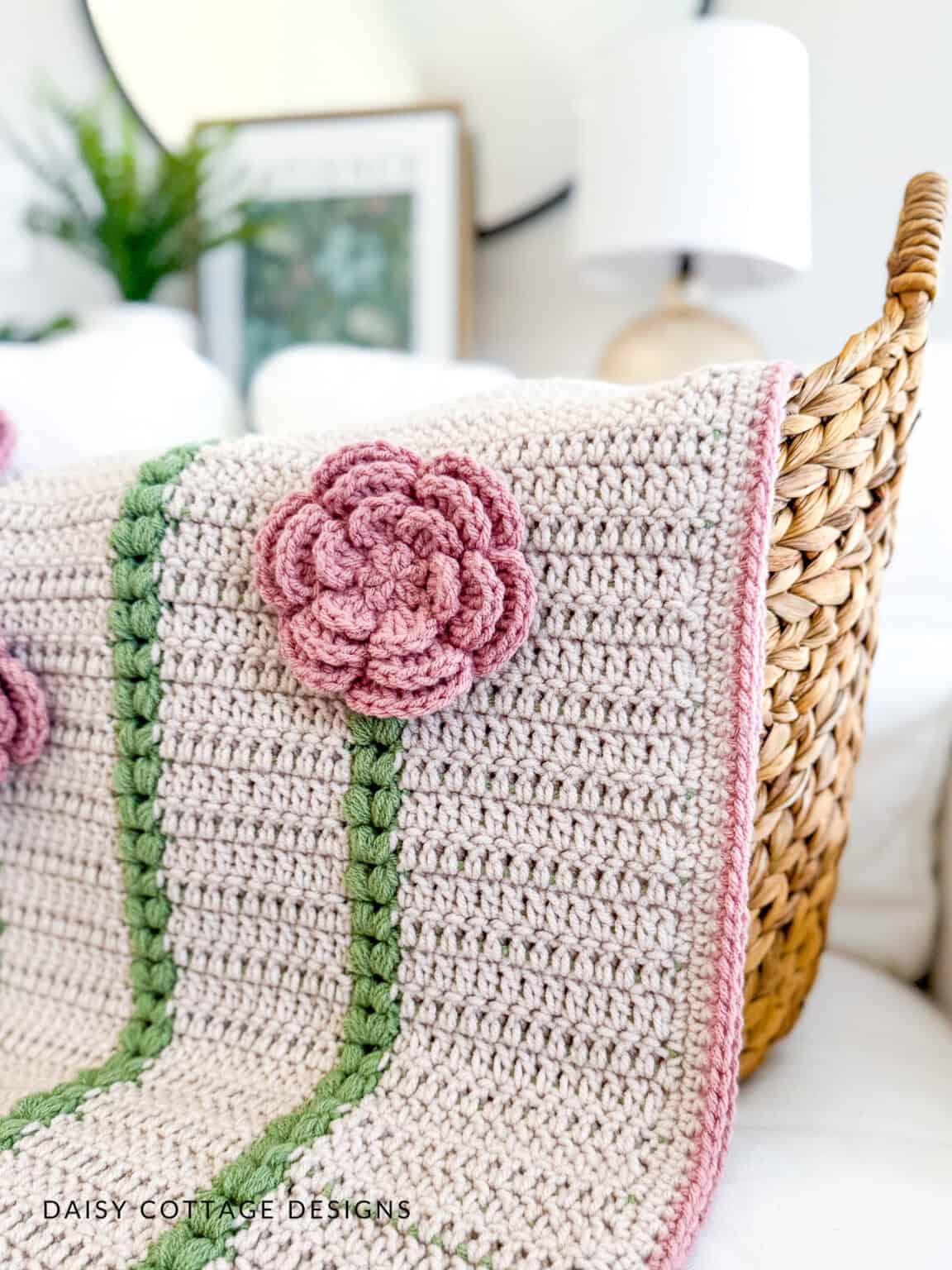 The Perfect Flower Blanket Crochet Pattern