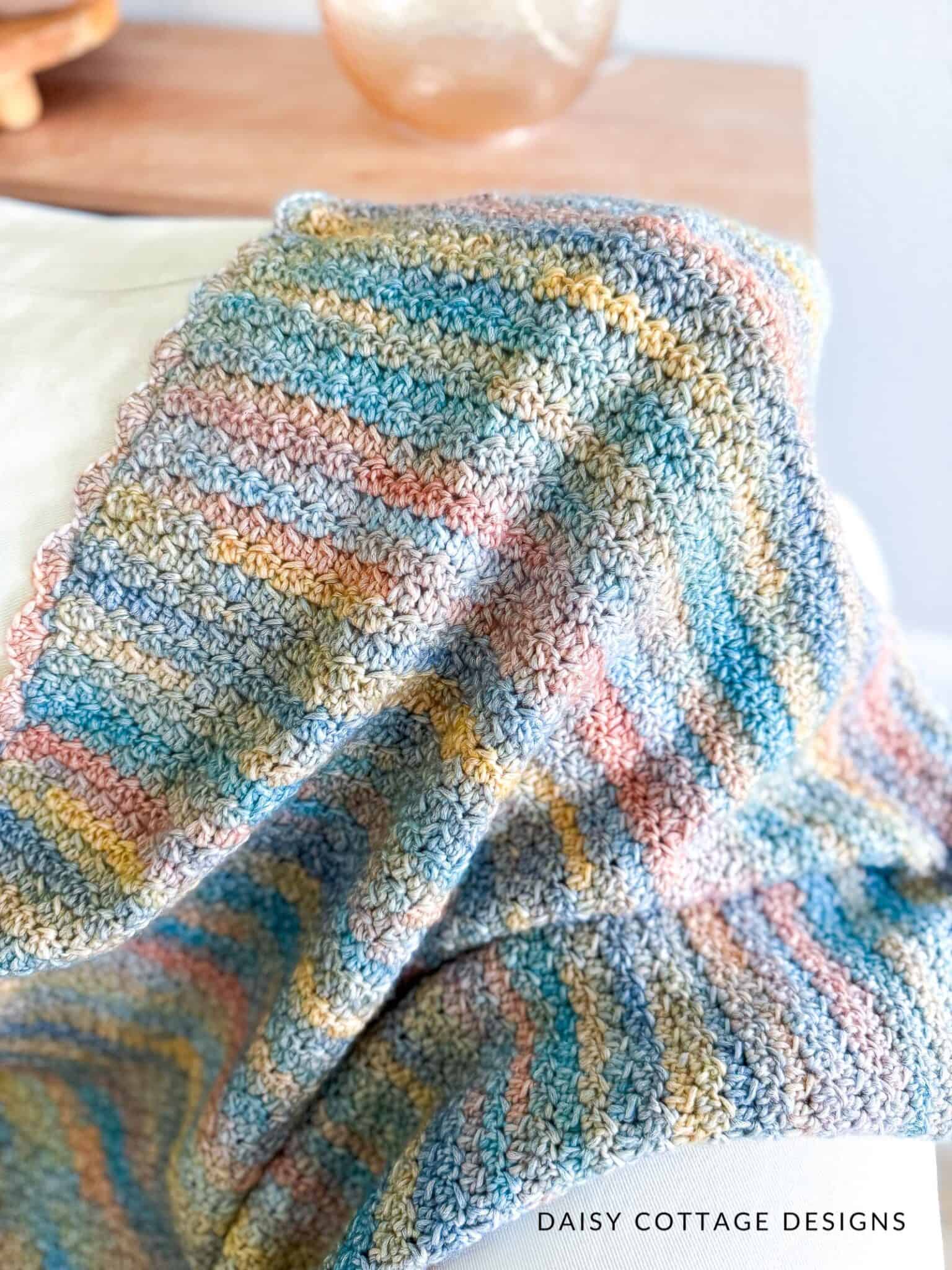 Easy Baby Boy Blanket Crochet Pattern - Beginner-Friendly!